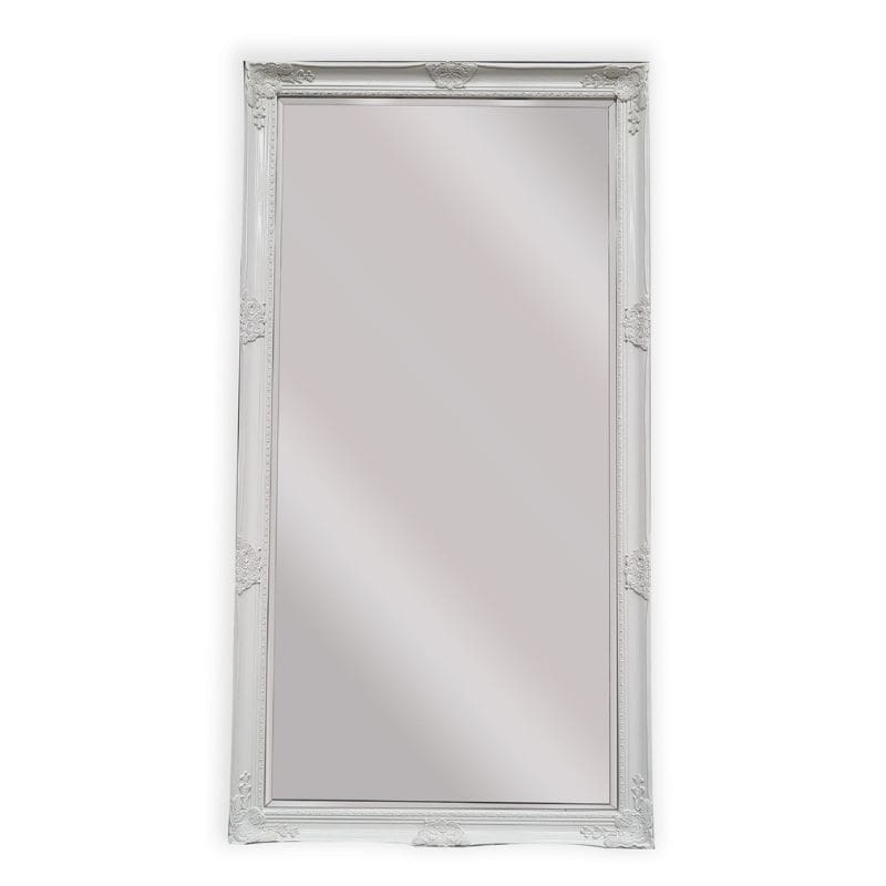 Armel Large White Full Length Mirror – Mirrors Direct