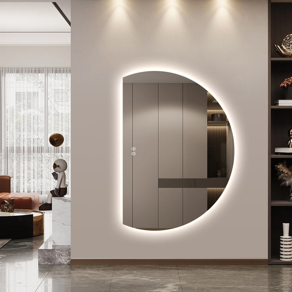 Caelan Backlit Moon LED Mirror – Mirrors Direct
