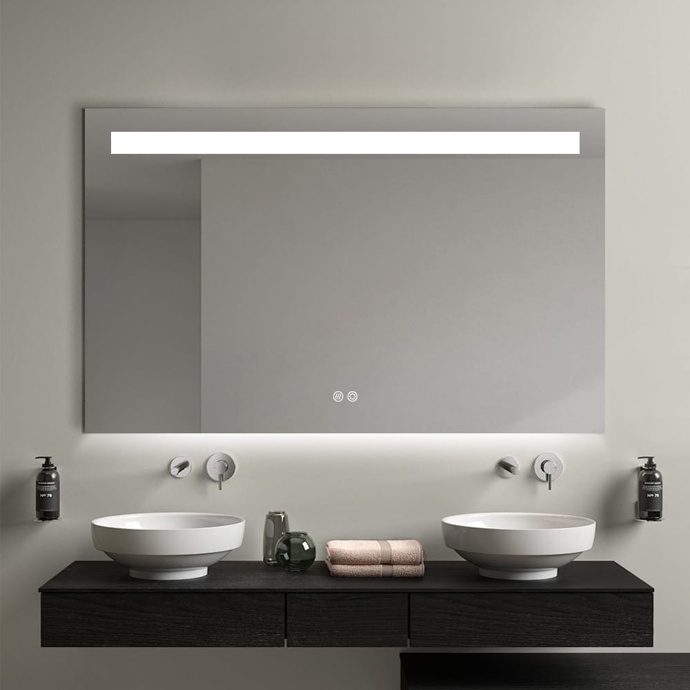 Callum Frontlit Rectangular LED Mirror – Mirrors Direct