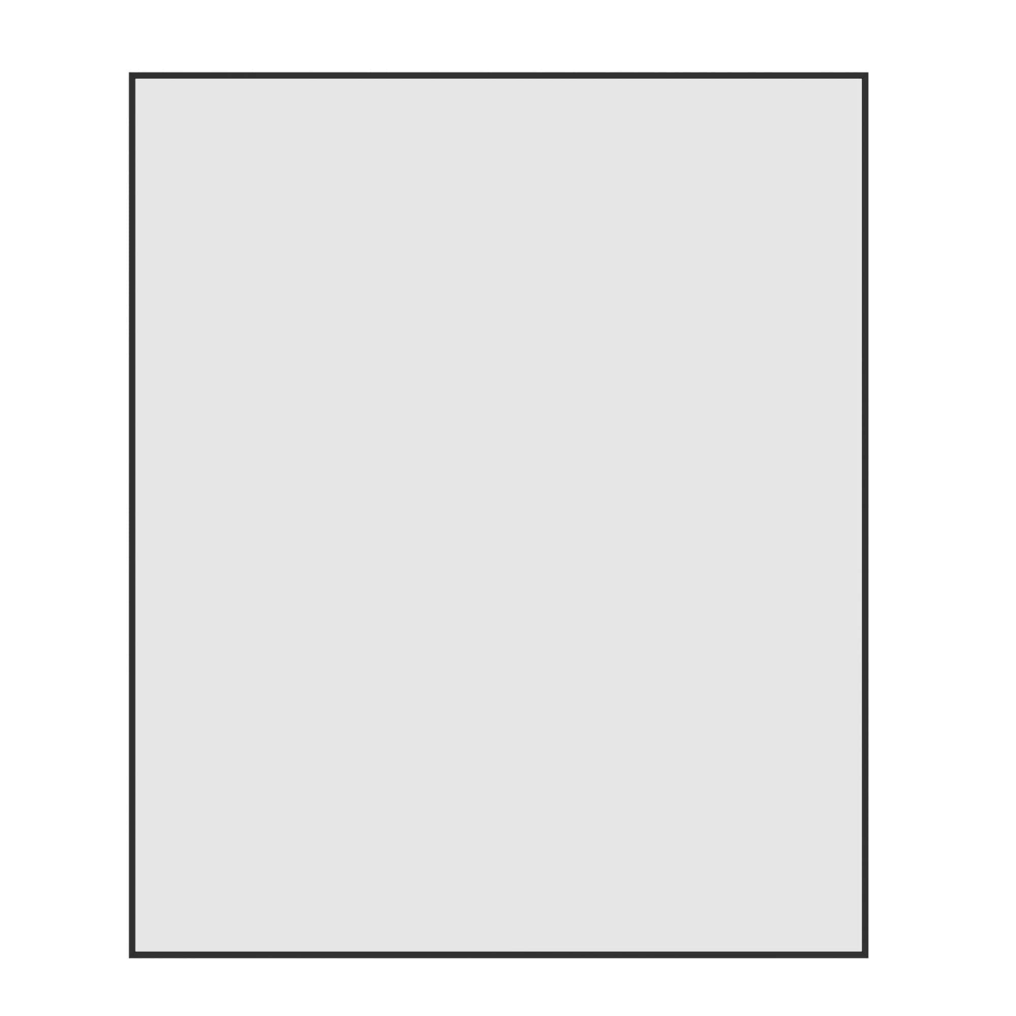 Carson Rectangle Black Framed Mirror – Mirrors Direct