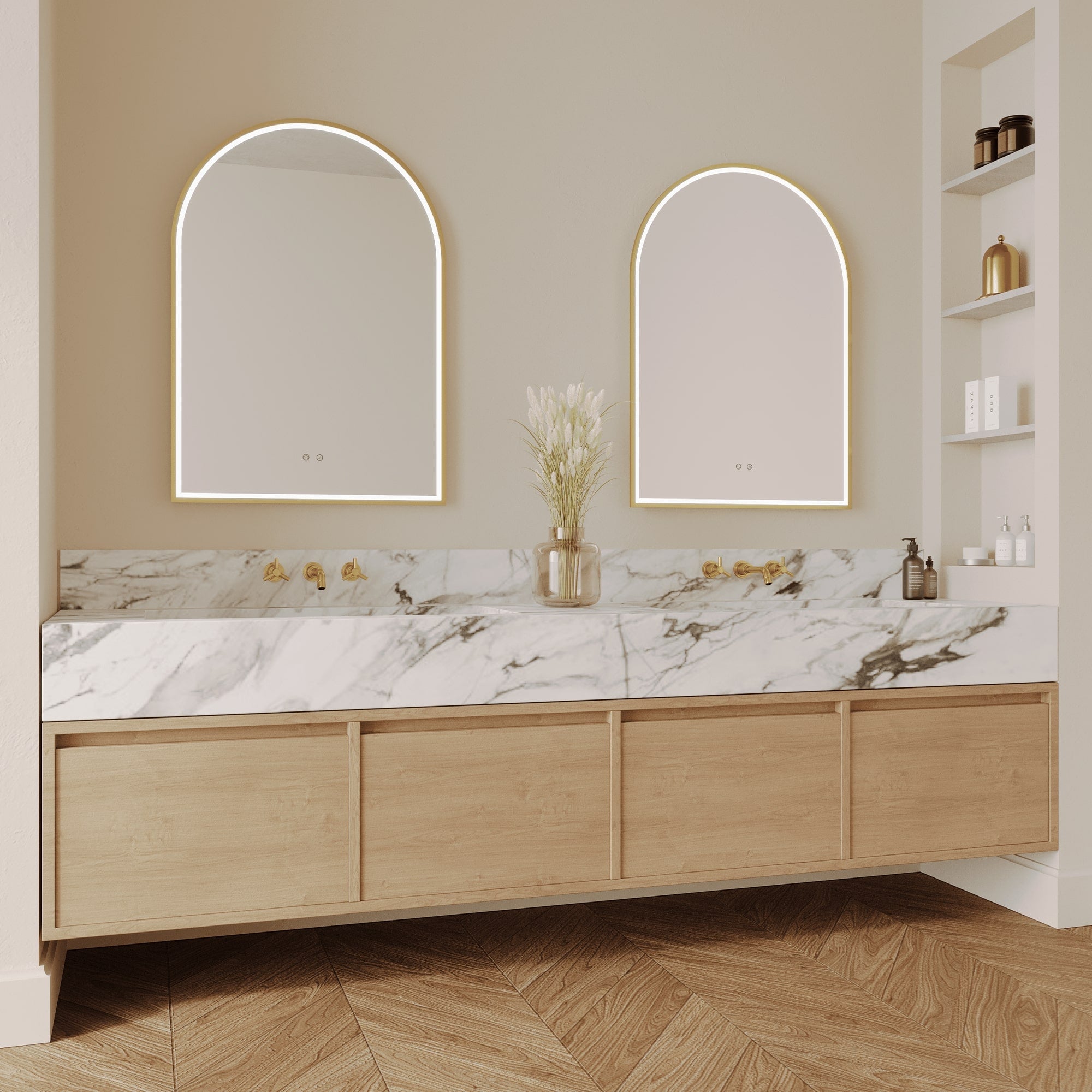 Remer Great Arch LED Mirror – Mirrors Direct