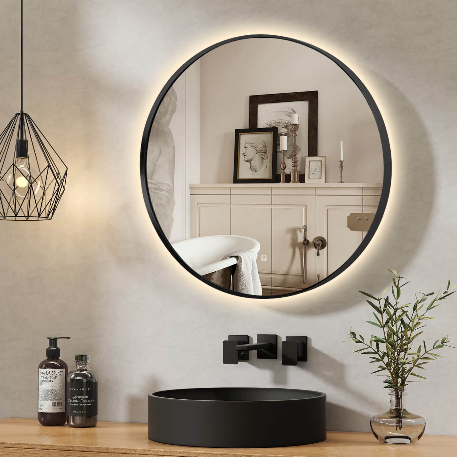Round Bathroom Mirrors – Mirrors Direct