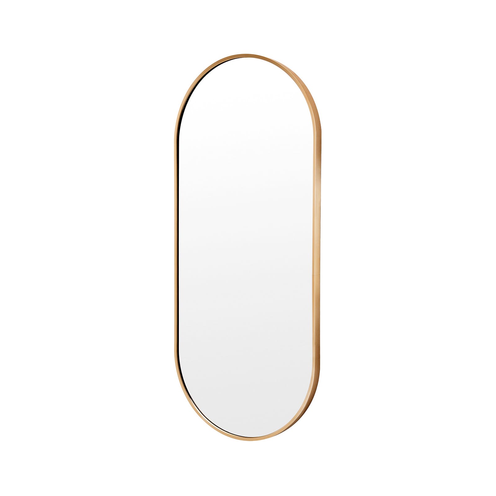 Merillo Oval Gold Mirror – Mirrors Direct