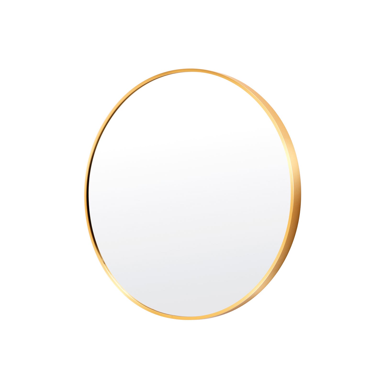 Merillo Round Gold Mirror – Mirrors Direct