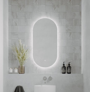 Oval LED Mirrors – Mirrors Direct