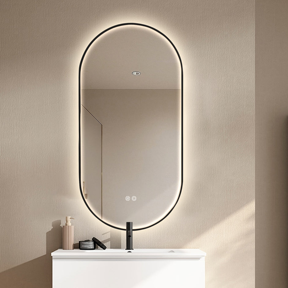Oval LED Mirrors – Mirrors Direct
