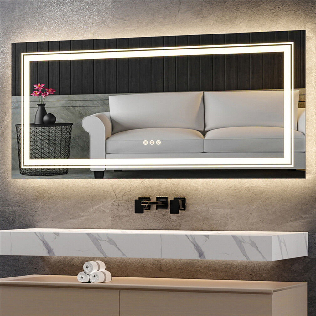 Talitha Rectangle LED Mirror – Mirrors Direct