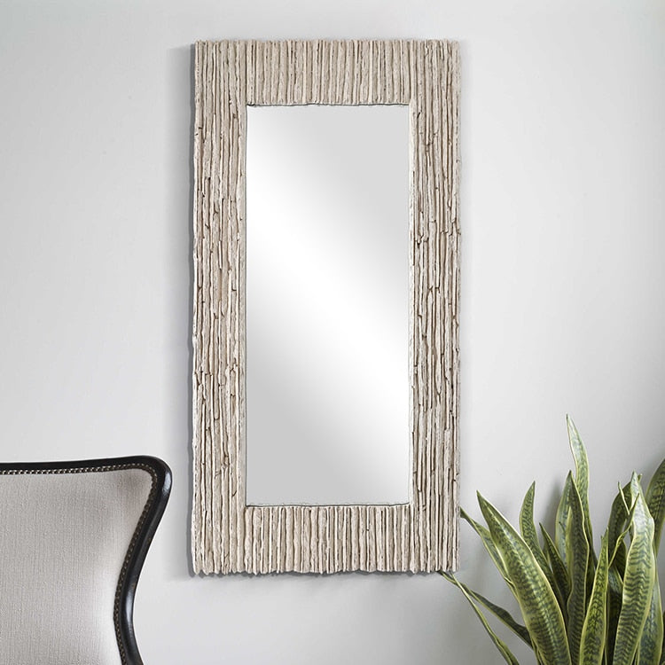 Vex Grey Frame Rectangular Wall Mirror – Mirrors Direct