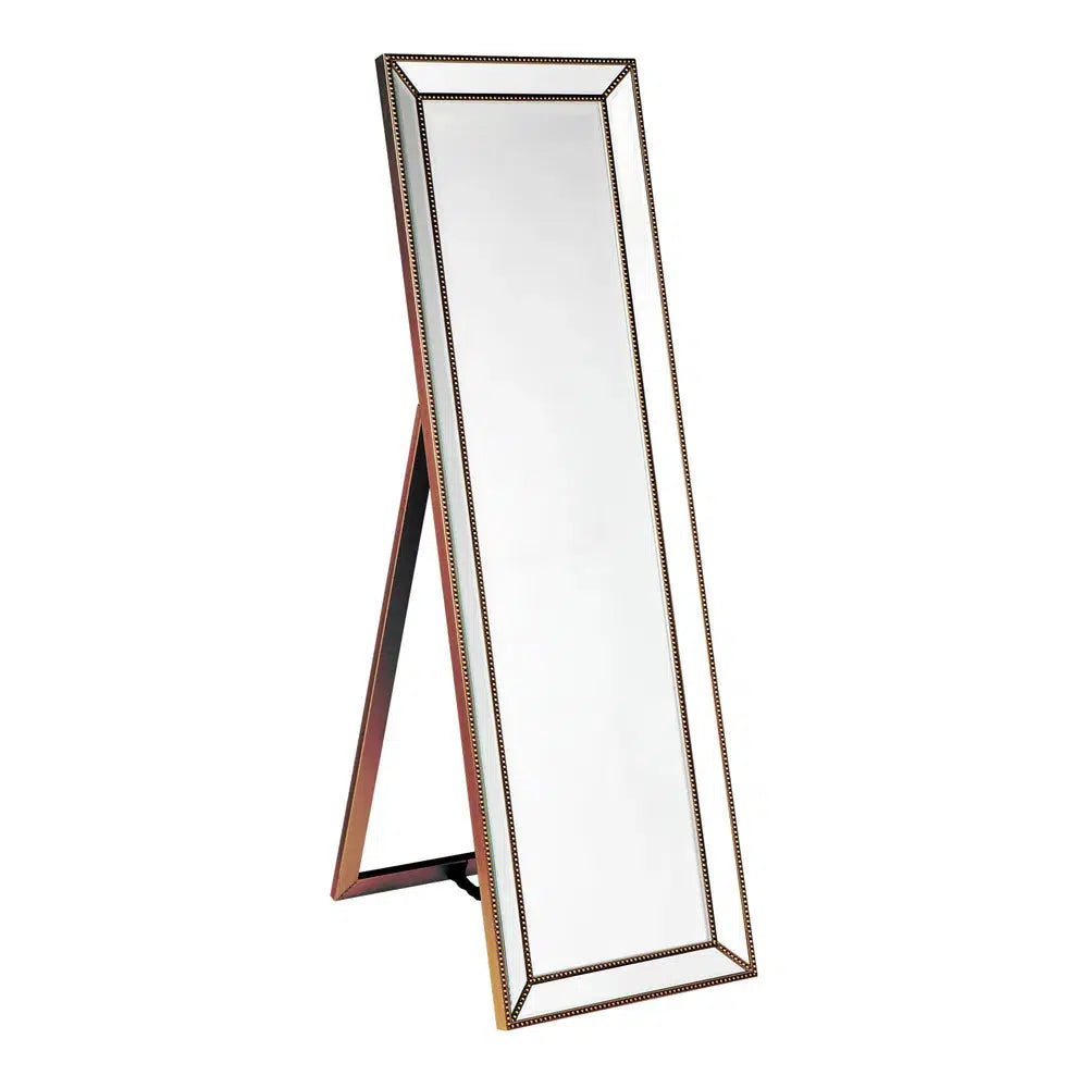 Zeta Cheval Mirror - Antique Gold - Lowest Price w/ Free Shipping ...